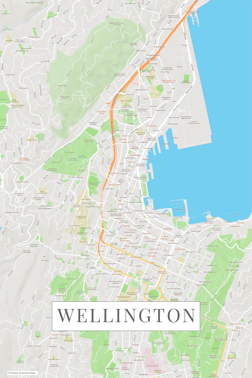 Mapa De Wellington, Colorado