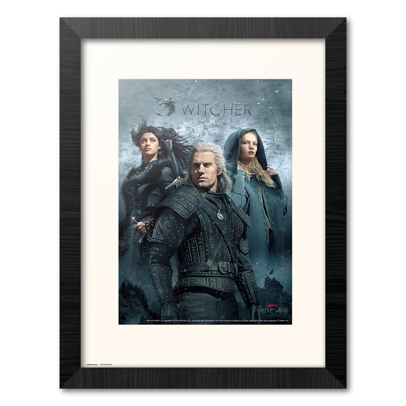 The Witcher - Characters Framed poster | Buy at Europosters