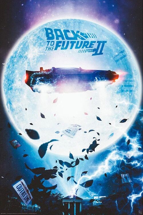 Back To The Future Art Poster