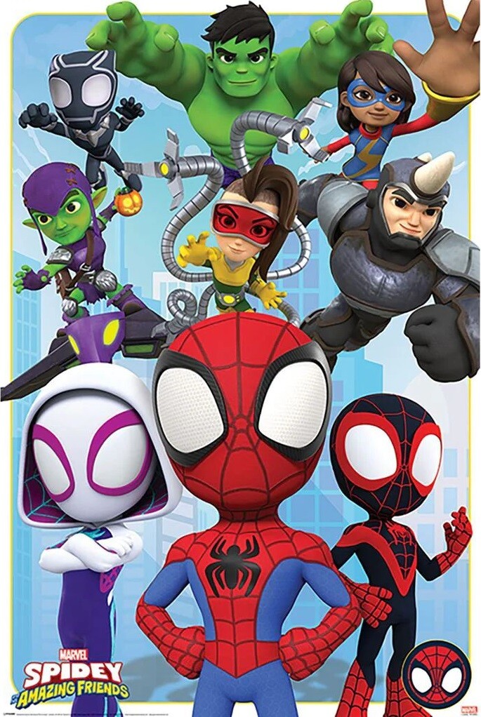 Poster, Quadro Spidey and His Amazing Friends | Posters de parede | 3+1 ...