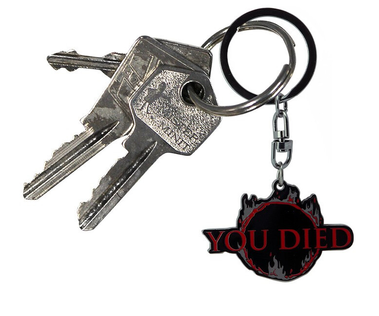 Keyring Dark Souls - You Died | Tips for original gifts