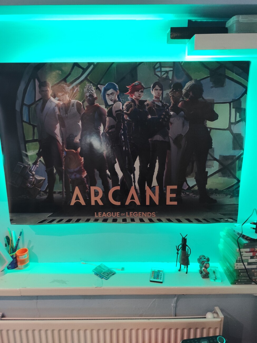 Poster, Quadro Arcane - Characters in Zaun Arcade | Posters de parede ...