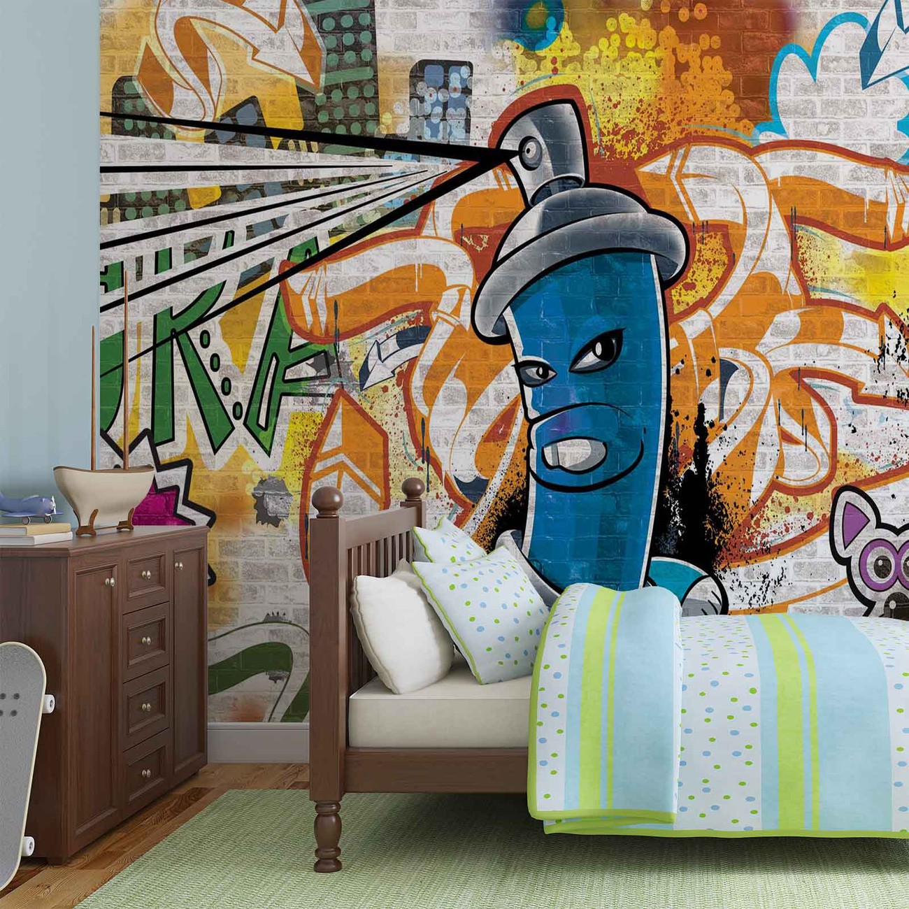 Graffiti Street Art Tapetti, Valokuvatapetti | Europosters.fi
