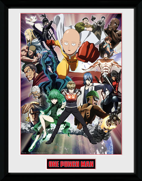 One Punch Man - Key Art Framed poster | Buy at Europosters