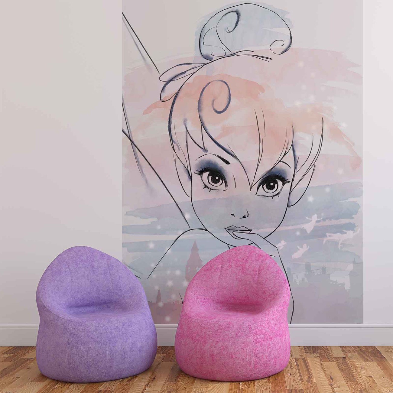 Disney Fairies Tinker Bell Wall Paper Mural | Buy at EuroPosters