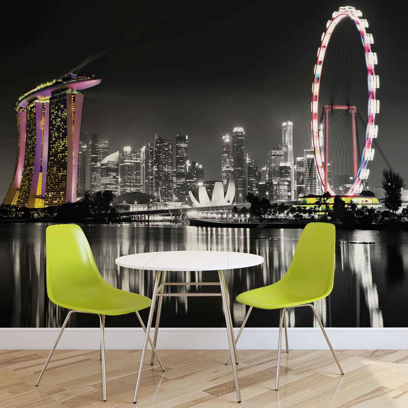 Singapore Skyline Wall Paper Mural | Buy at EuroPosters