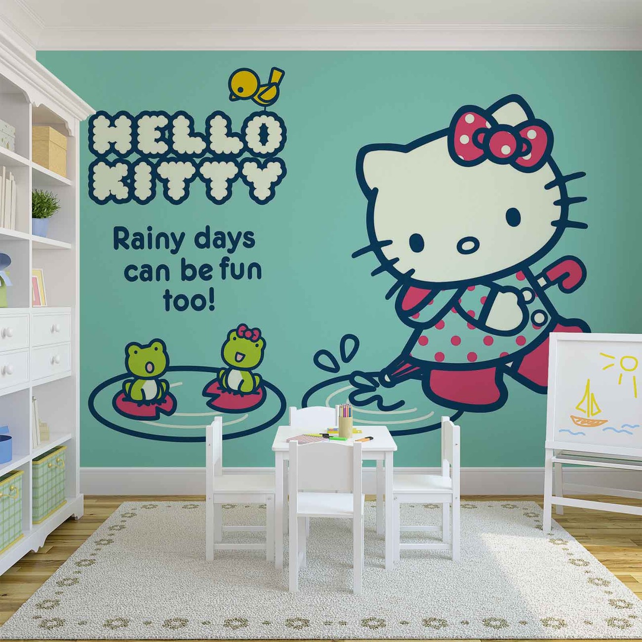 Hello Kitty Wall Paper Mural | Buy at EuroPosters