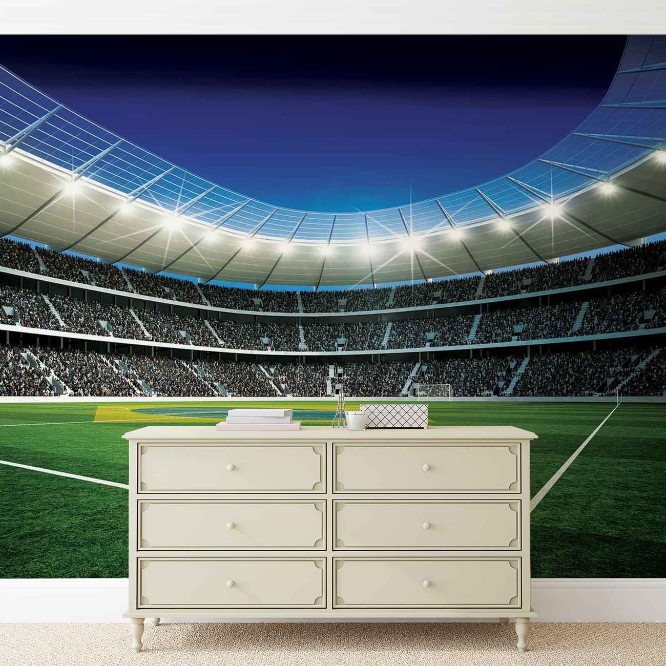 Football Stadium Wall Paper Mural | Buy at EuroPosters