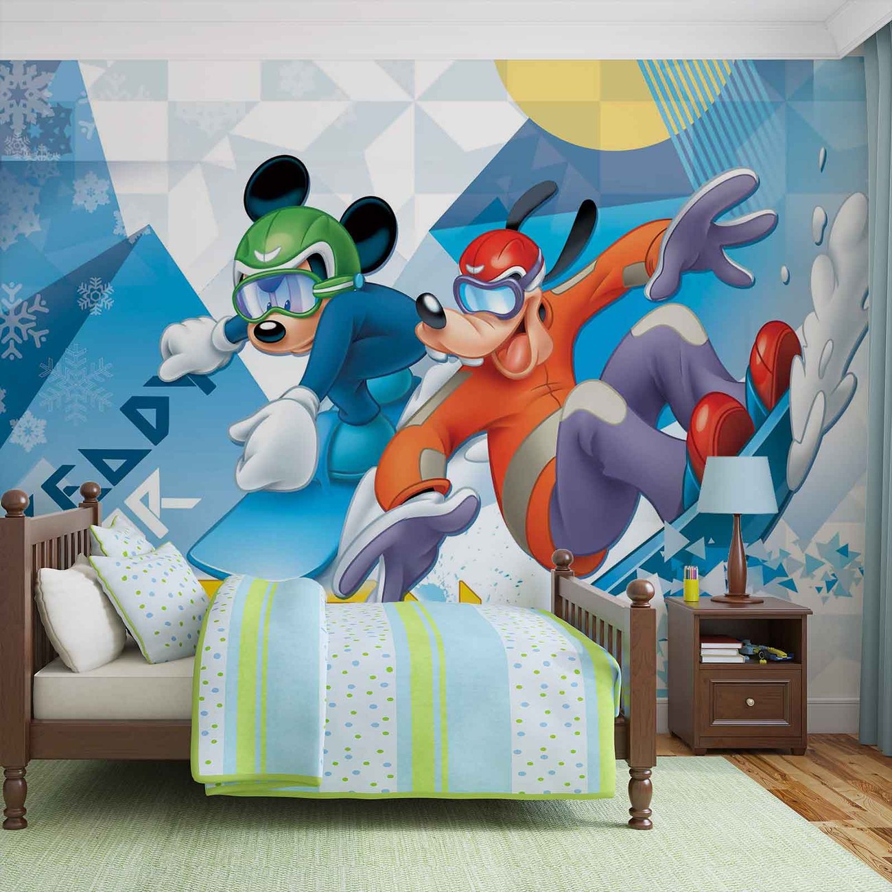 Disney Mickey Mouse Wall Paper Mural | Buy at EuroPosters