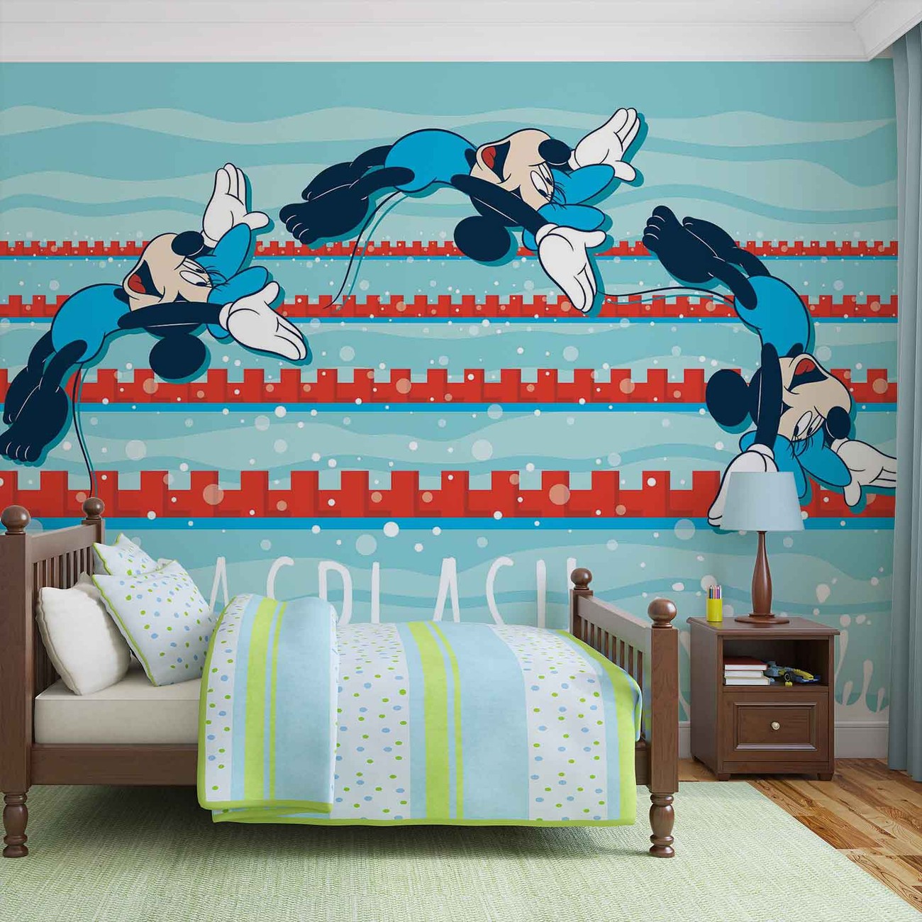 Disney Mickey Mouse Wall Paper Mural | Buy at EuroPosters