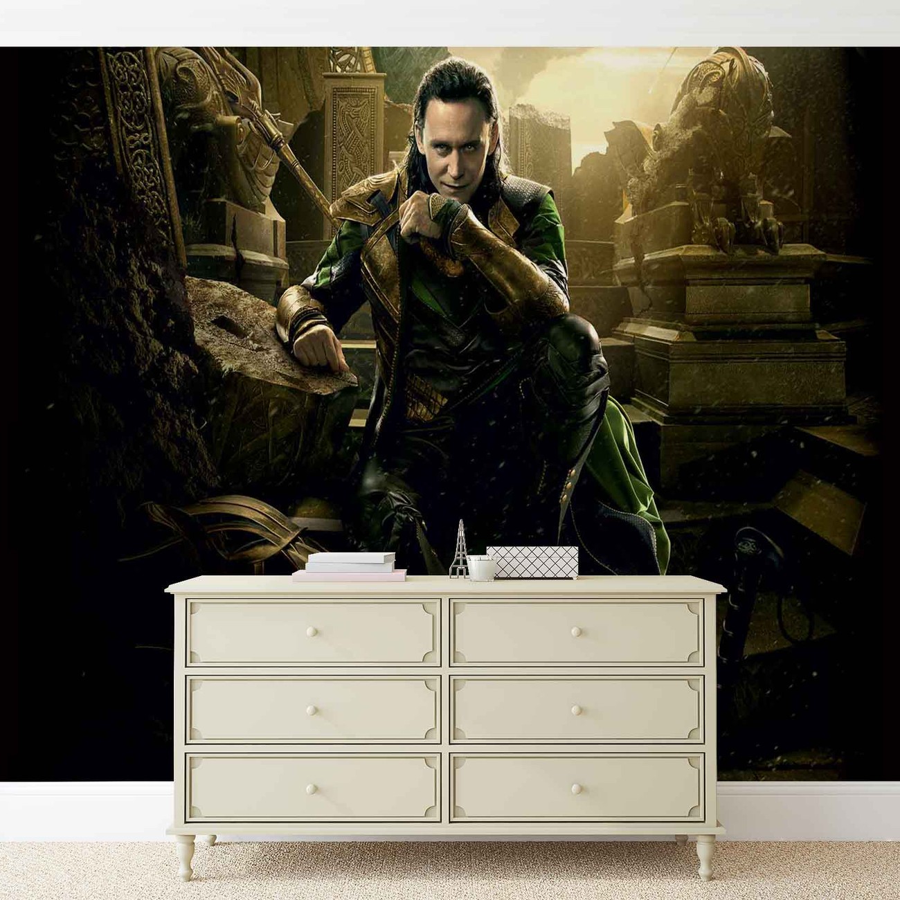 Marvel Avengers Loki Wall Paper Mural | Buy at EuroPosters