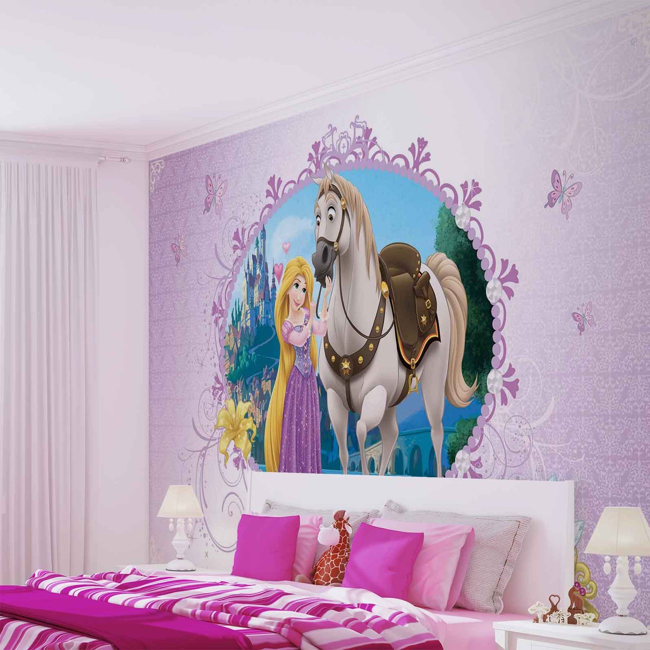 Disney Princesses Rapunzel Wall Paper Mural | Buy at EuroPosters