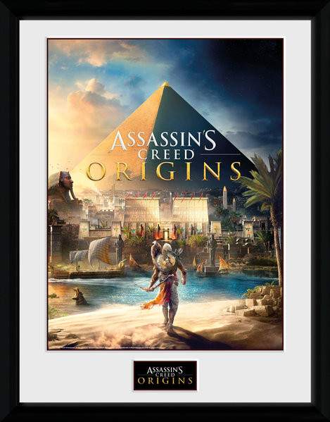 Assassins Creed: Origins - Cover Framed poster | Buy at Europosters