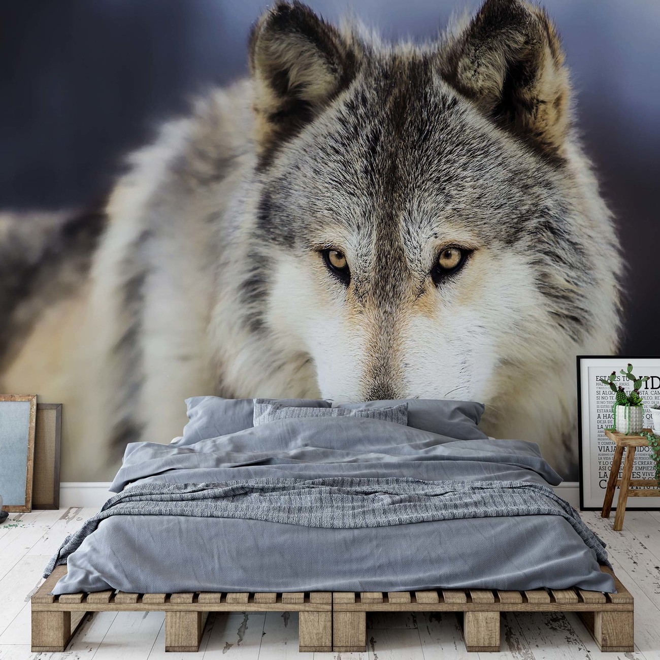 Wolf Wall Paper Mural | Buy at EuroPosters