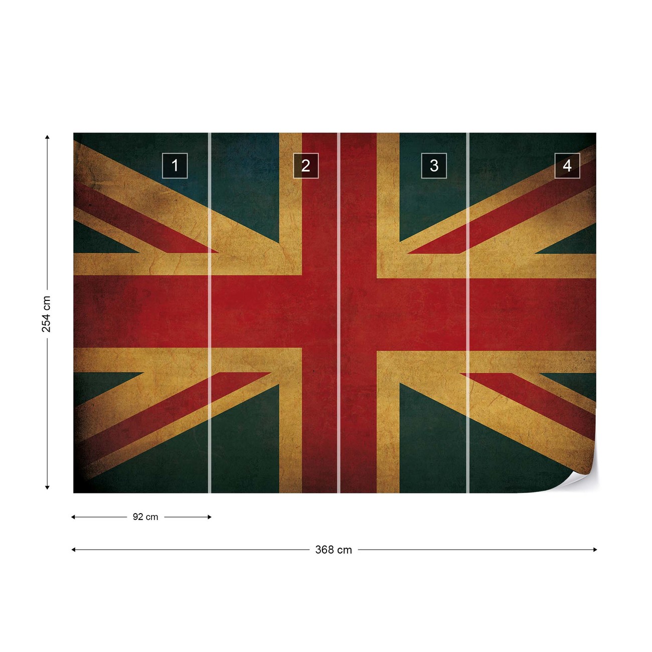 Union Jack Wall Decal High Resolution Photos UK Flag Rustic Vintage