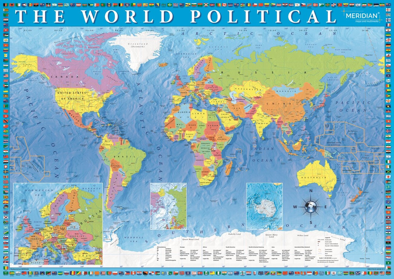 Jigsaw puzzle Political Map of the World | Tips for original gifts ...