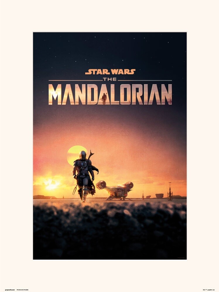Star Wars: The Mandalorian Framed poster | Buy at Europosters