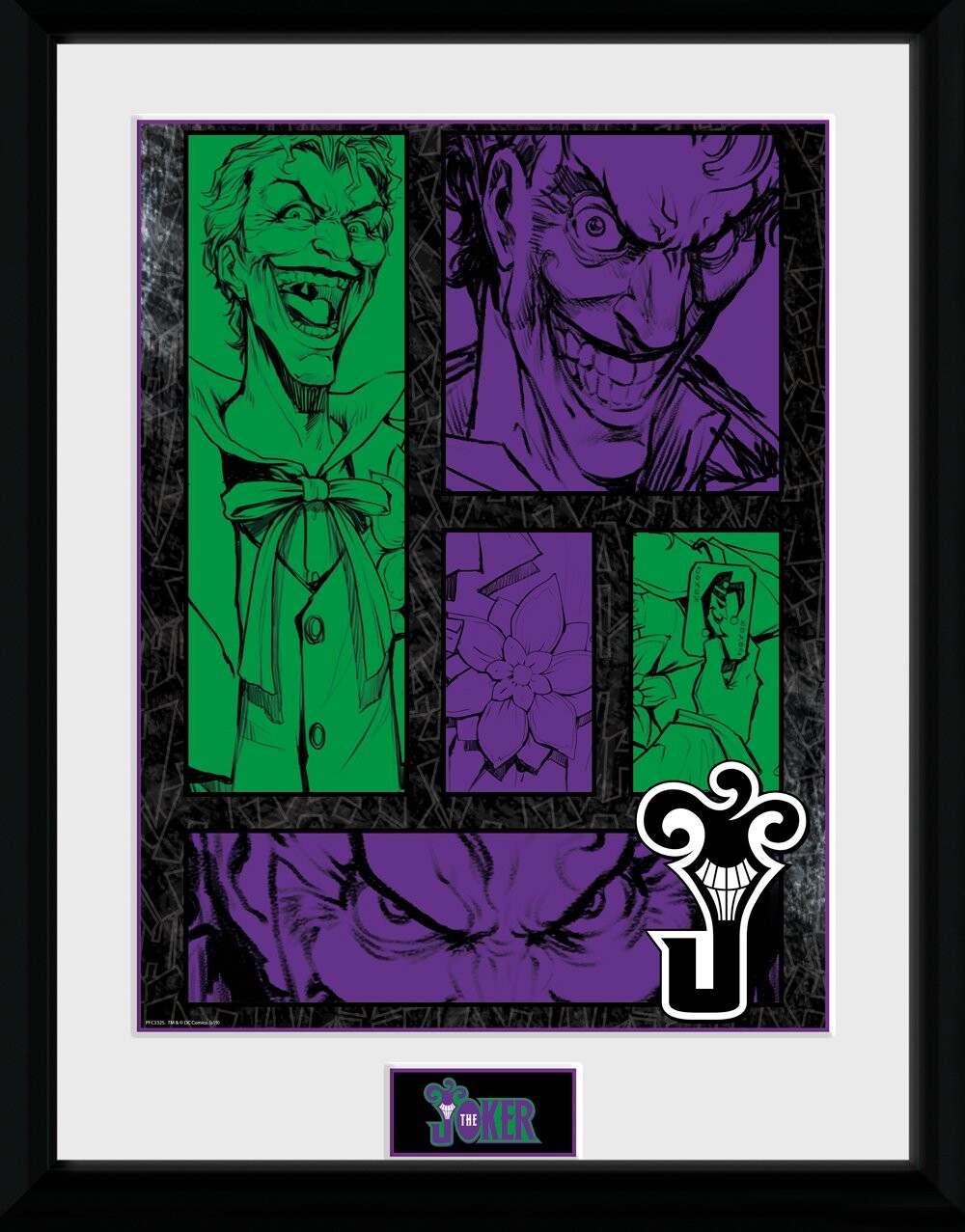DC Comics - Joker Panels Framed poster | Buy at Europosters