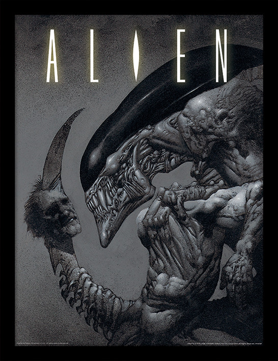 Aliens - Head on Tail Framed poster | Buy at Europosters