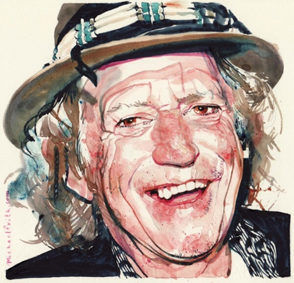 Papel De Parede De Keith Richards Posters & Quadros Rolling Stones Em
