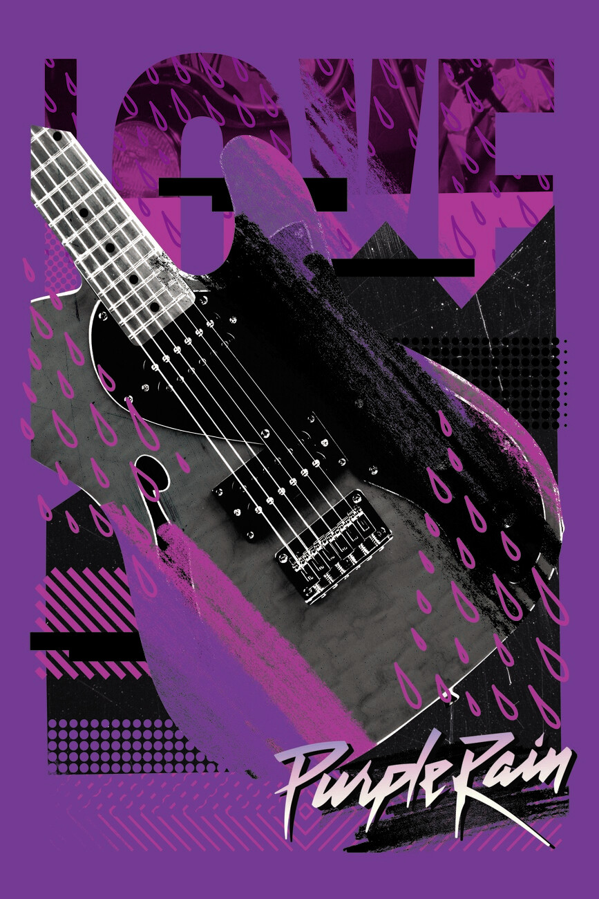 Prince Purple Rain Poster