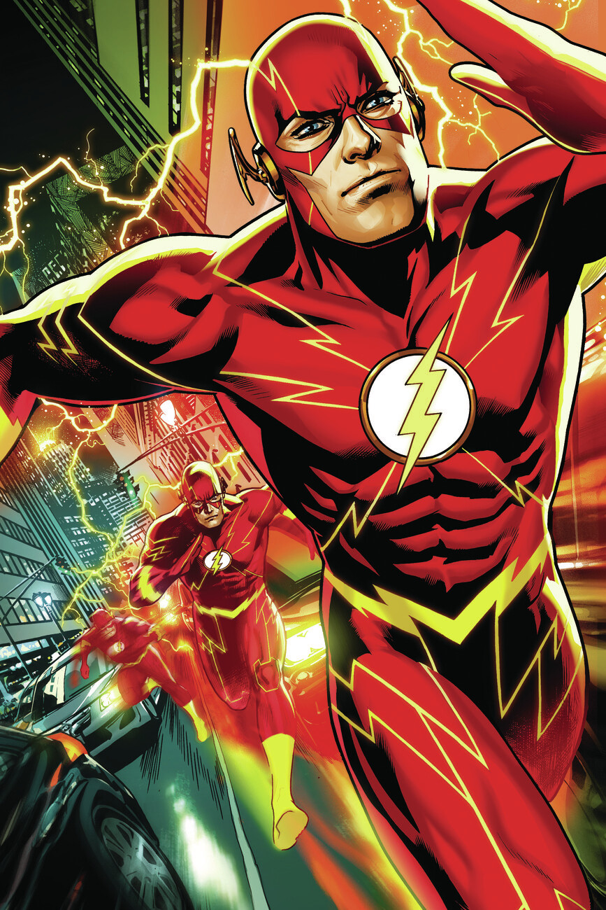 The Flash Superhero Artwork