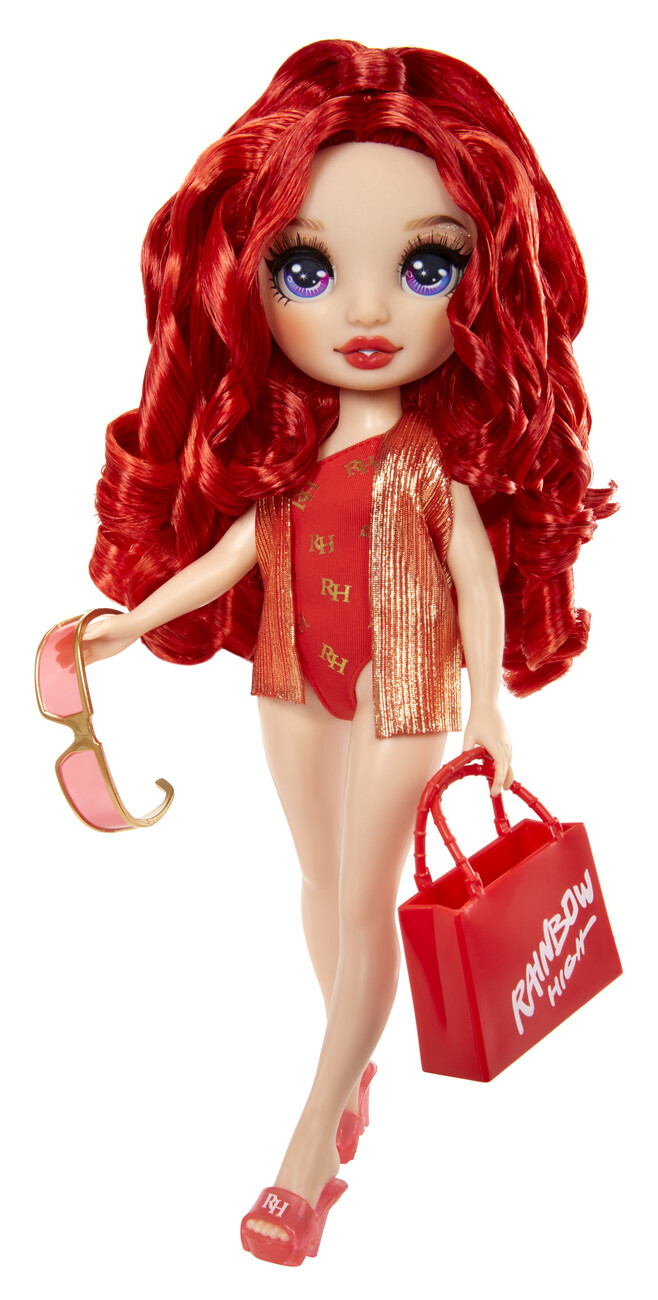 Boneca Rainbow High - Fashion Swimsuit Doll - Ruby Anderson | Ideias ...