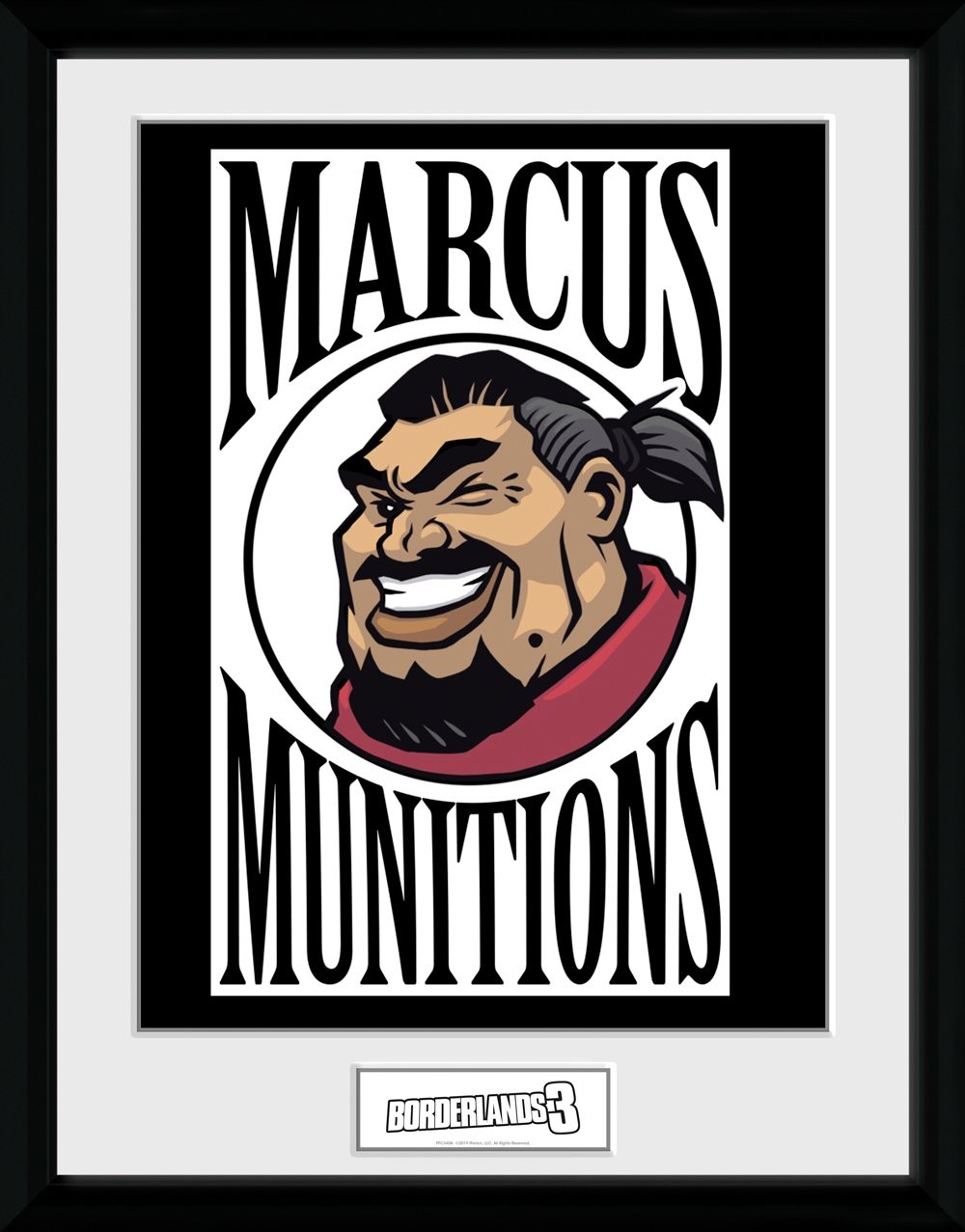 Borderlands 3 - Marcus Logo Framed poster | Buy at Europosters