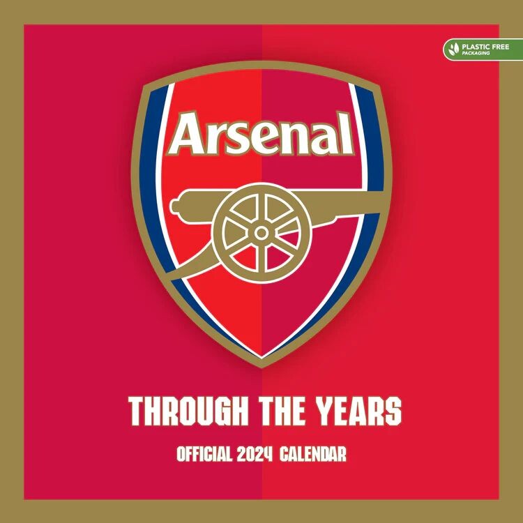 Arsenal - Through the Years - Calendários de parede 2024 | Compre em ...
