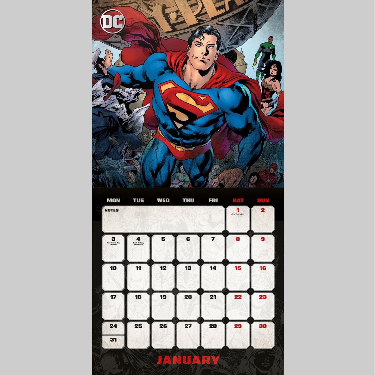 DC Comics - Calendários de parede 2024 | Compre em Europosters