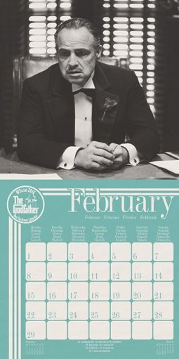 Godfather - Calendários de parede 2024 | Compre em Europosters