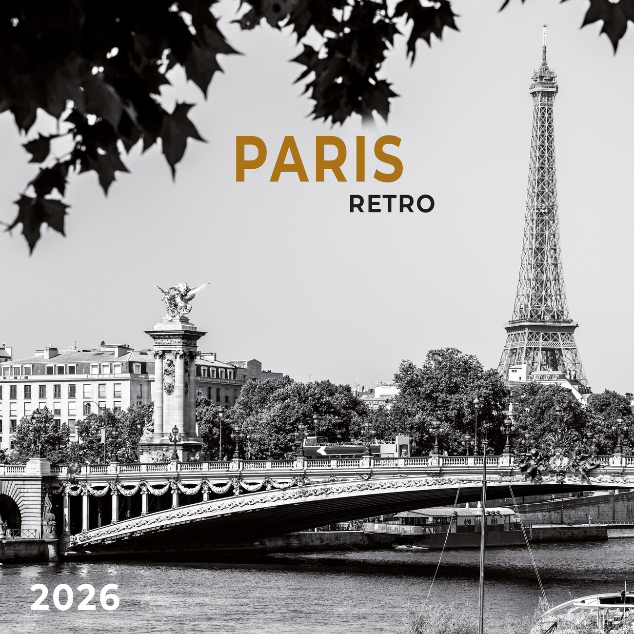 Paris Retro - Calendários de parede 2026 | Compre em Europosters