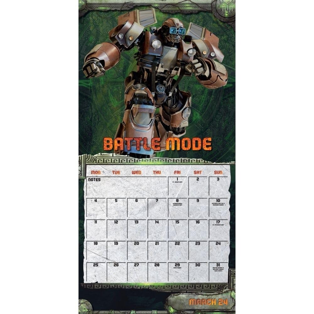 Transformers - Calendários de parede 2024 | Compre em Europosters