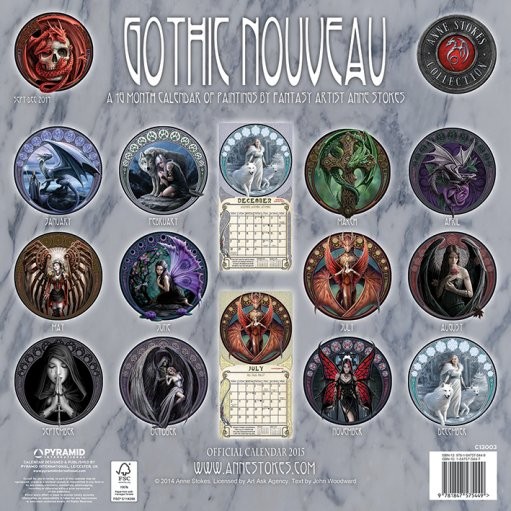 Anne Stokes - Wall Calendars 2024 | Buy at Europosters