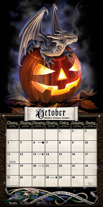 Anne Stokes - Wall Calendars 2021 | Buy at Europosters