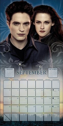 Calendar 2013 - TWILIGHT BREAKING DAWN - Wall Calendars 2026 | Buy at ...