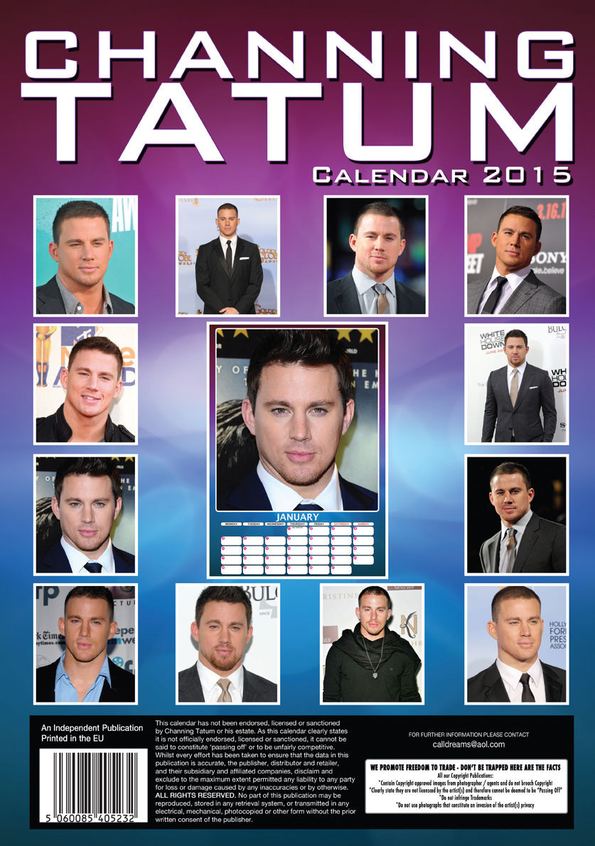 Calendario Channing Tatum 2024 Hollywood Actor Channing Tatum Spotted