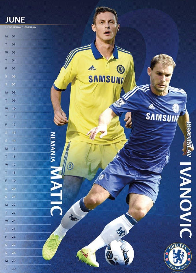 Chelsea FC - Wall Calendars 2015 | Buy at Europosters