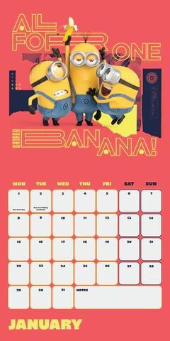 Despicable Me - Wall Calendars 2024 | Buy at Europosters