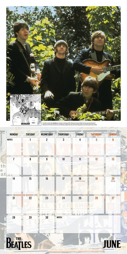 The Beatles - Wall Calendars 2021 | Buy at Europosters