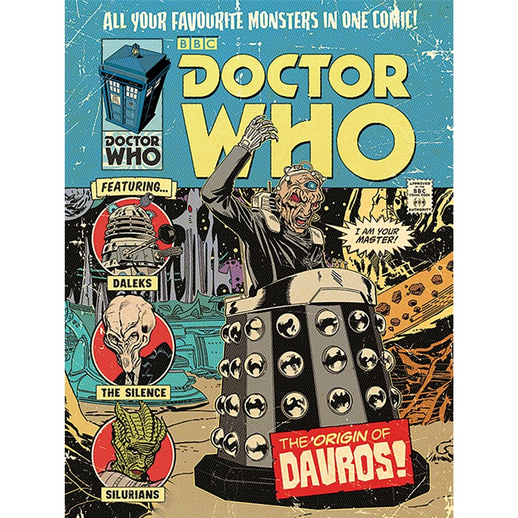 Canvas Wall Art Doctor Who - The Origin of Davros | Canvas Prints ...