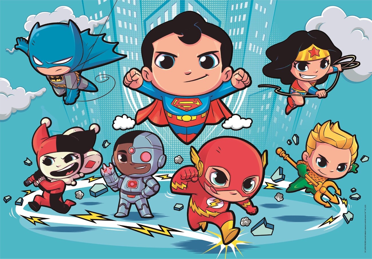 Jigsaw puzzle DC - Superfriends | Tips for original gifts | Europosters
