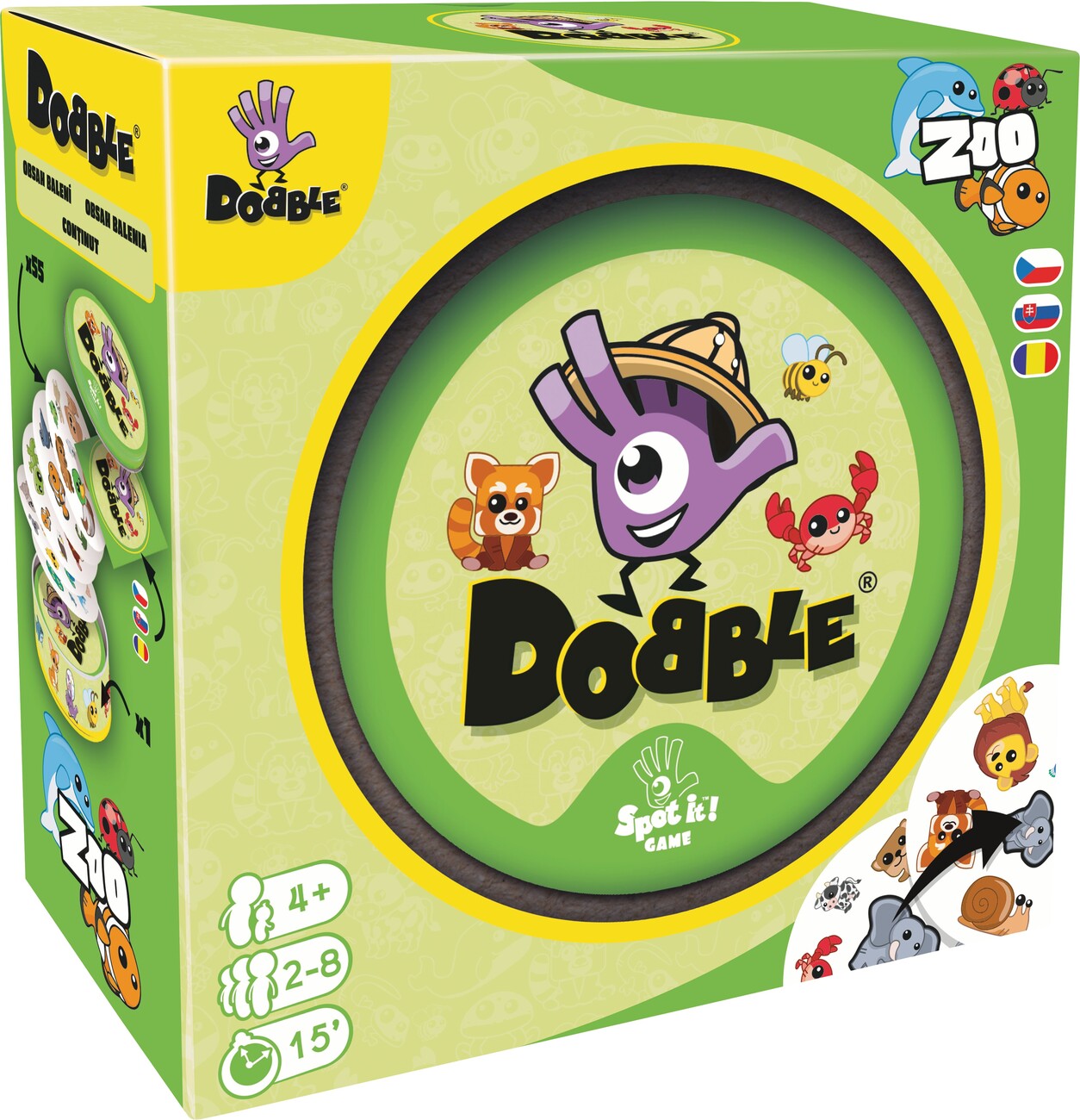 Board Game Dobble ZOO | Posters, Gifts, Merchandise | Europosters
