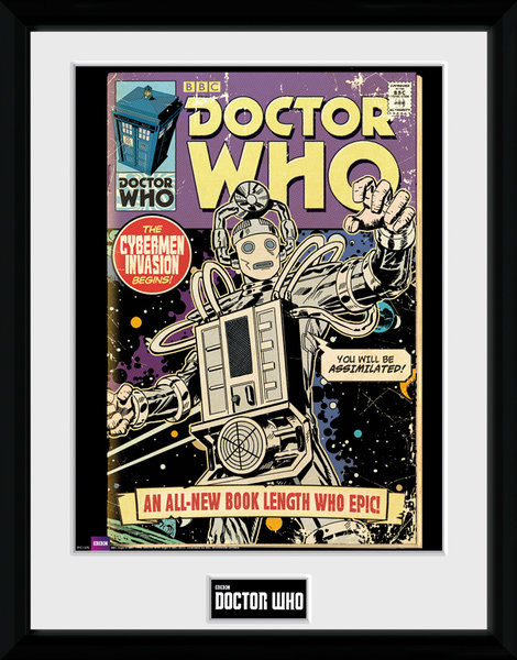 Doctor Who - Cybermen Comic Framed poster | Buy at Europosters