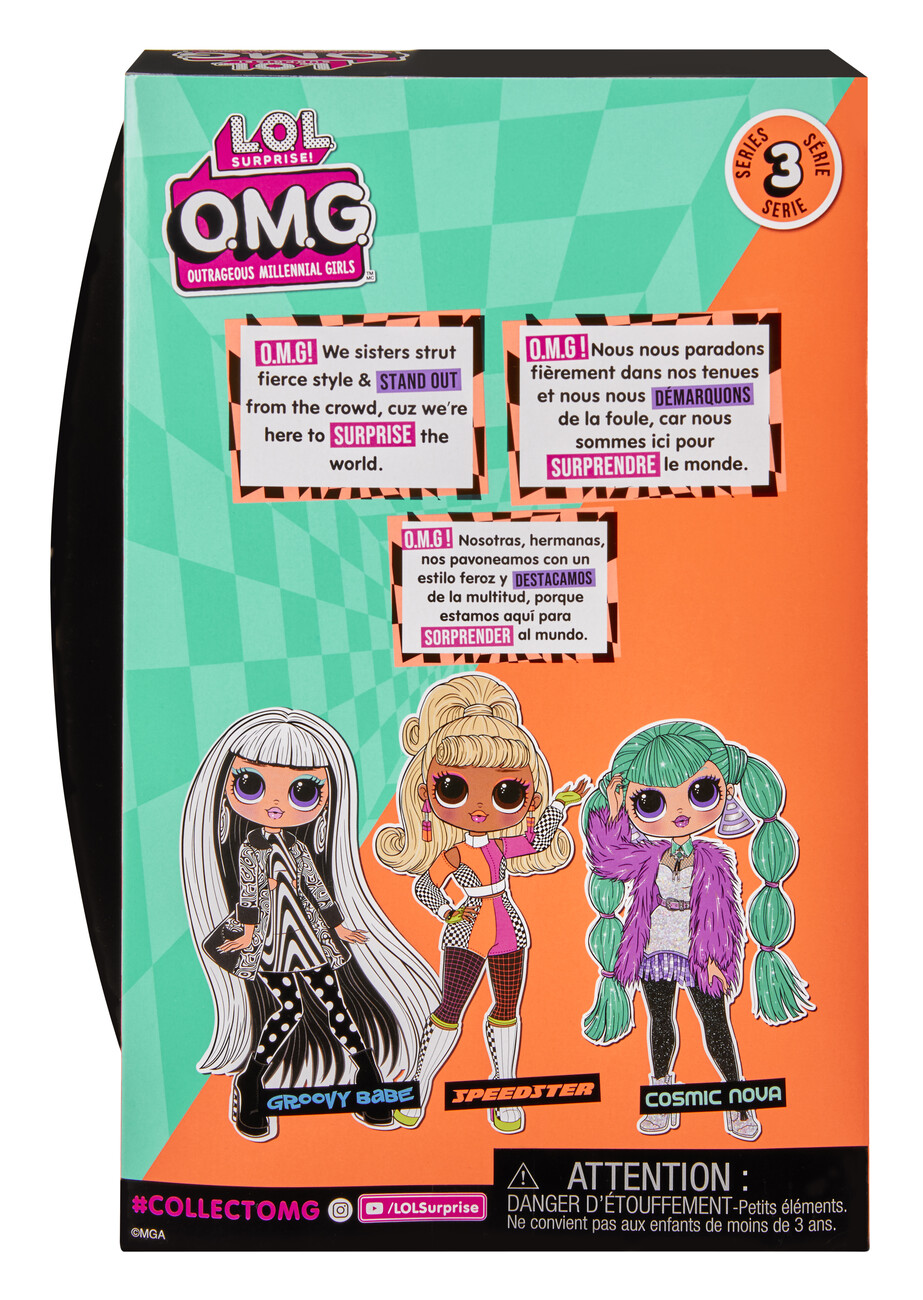 Doll L.O.L. Surprise - OMG HoS Doll S3 - Speedster | Tips for original gifts | Europosters