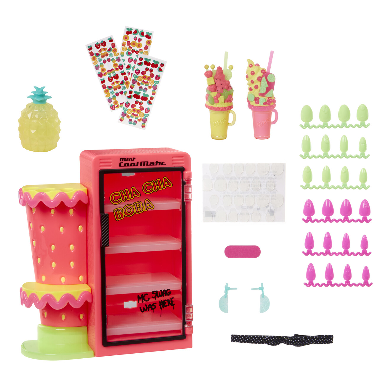 Doll L.O.L. Surprise - OMG Nail Studio with Doll - Pinky Pops Fruit ...