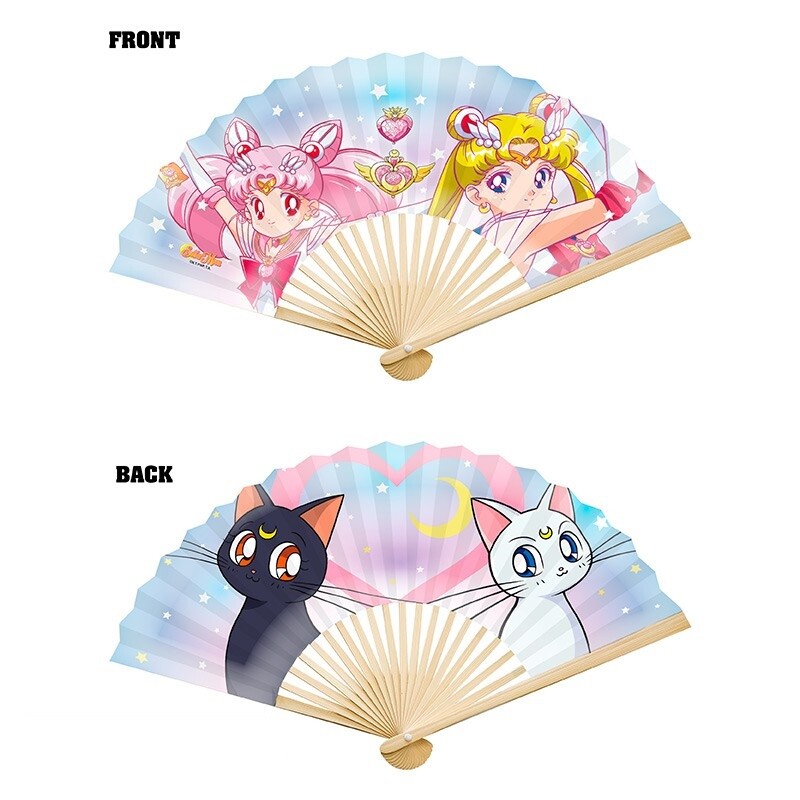 Viuhka Sailor Moon - Sailor Moon & Cats | Vinkit omaperäisiin lahjoihin