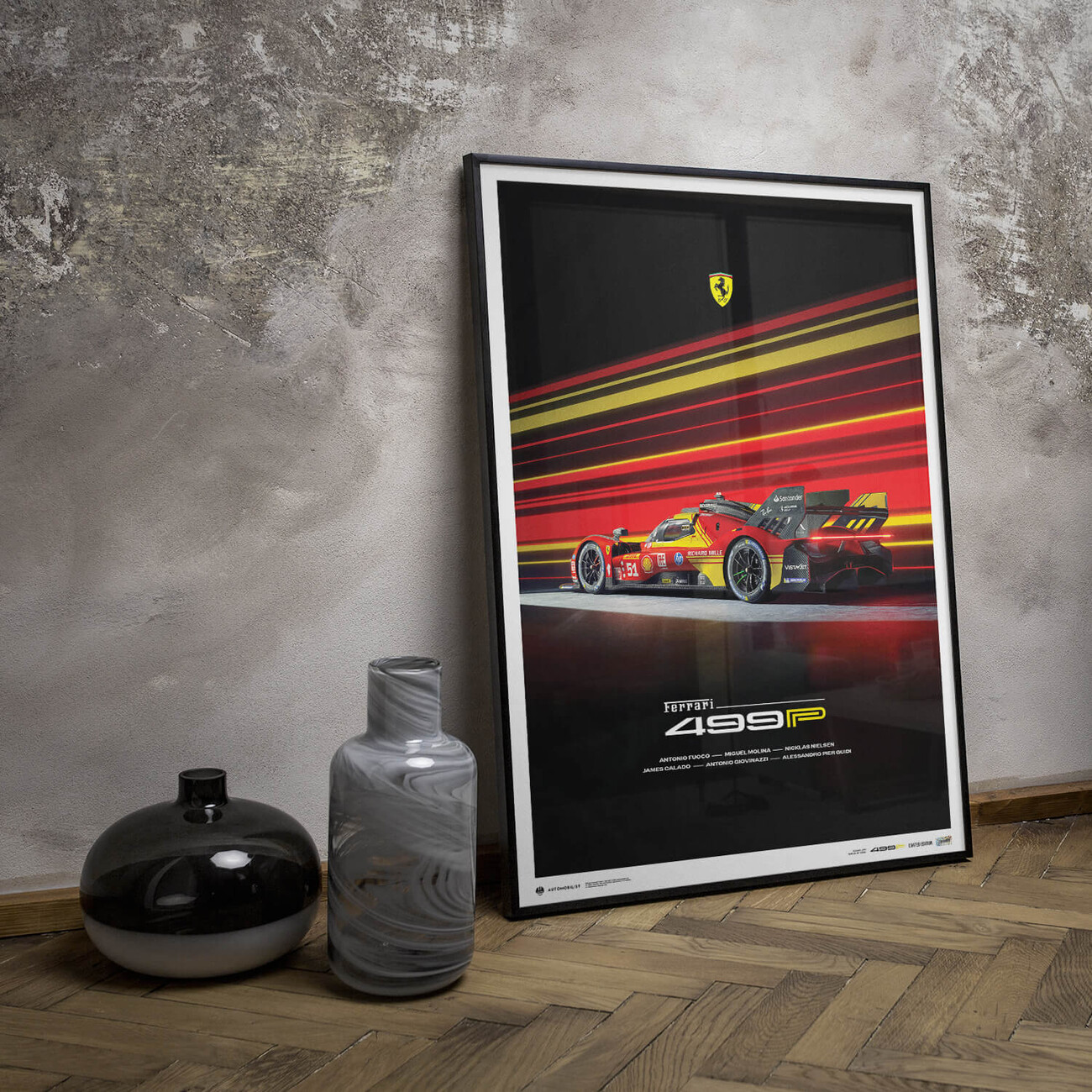 Art Print Ferrari 499P - 2024 | Posters, Wall Art | Europosters
