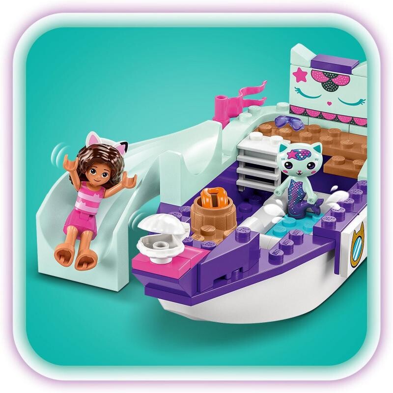 LEGO Gabby'S Dollhouse - Gaby and Fishy on a luxury boat 10786 | Tips ...