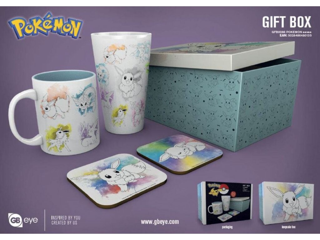 Gift set Pokemon - Eevee | Tips for original gifts | Europosters
